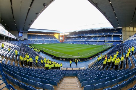 General View Inside Ibrox Stadium During Editorial Stock Photo - Stock ...