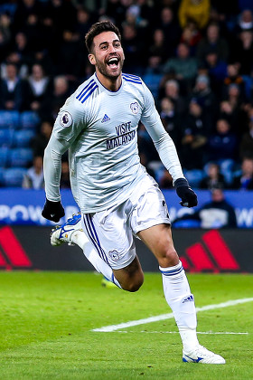 Victor Camarasa Cardiff City Celebrates Scoring Editorial Stock Photo ...