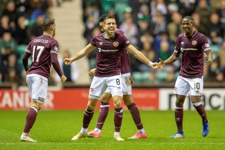 Olly Lee 8 Heart Midlothian Celebrates Editorial Stock Photo - Stock ...