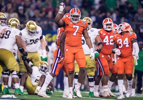 Clemson Defensive Lineman Austin Bryant 7 Editorial Stock Photo - Stock ...