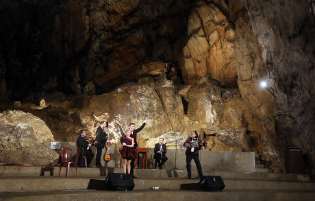 Musicians Play During Their Performance Concert Editorial Stock Photo ...