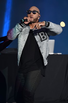 Flo Rida in concert at Miami Gardens, Miami, USA - 29 Dec 2018 Stock ...