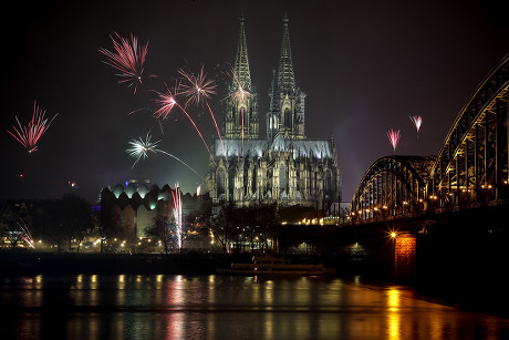 New Year's Eve 2019 celebrations in Cologne, Germany - 01 Jan 2019 ...
