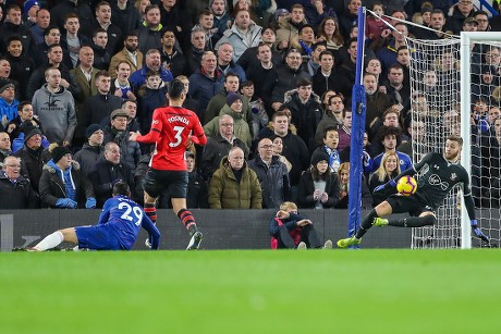 Chelsea Forward Alvaro Morata 29s Shot Editorial Stock Photo - Stock ...