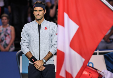 Roger Federer Team Switzerland Before His Editorial Stock Photo - Stock ...