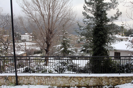 Snow Falls Across Palermo Editorial Stock Photo - Stock Image ...