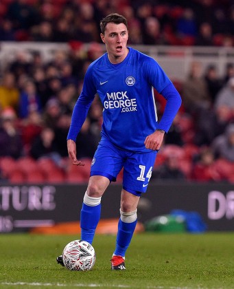 Callum Cooke Peterborough United Editorial Stock Photo - Stock Image ...