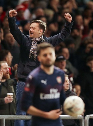 Arsenal Fans Celebrate Editorial Stock Photo - Stock Image | Shutterstock
