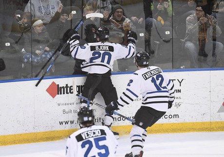 Fargo Force Forward Michael Mancinelli 19 Editorial Stock Photo - Stock ...