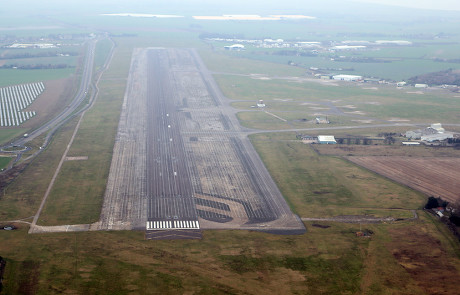 Aerial Pictures Manston Airport Which Preparing Editorial Stock Photo ...