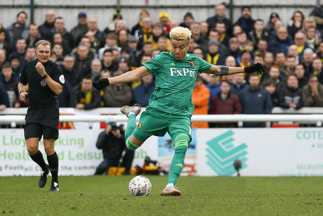 Adalberto Penaranda Watford During Woking Vs Editorial Stock Photo ...