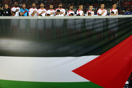 Players Palestine Line During 2019 Afc Editorial Stock Photo - Stock ...