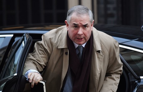 British Attorney General Geoffrey Cox Arrives Editorial Stock Photo ...