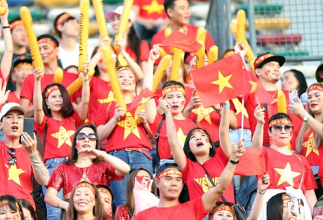 Fans Vietnam Attend 2019 Afc Asian Editorial Stock Photo - Stock Image ...