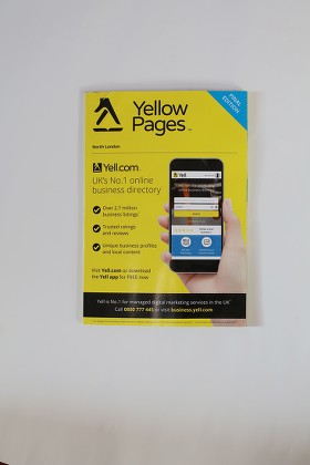 Final Edition Yellow Pages Telephone Directory Editorial Stock Photo ...