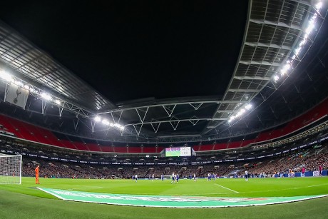General View Inside Wembley Stadium Action Editorial Stock Photo ...