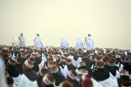 Members Shembe Church Pray On Top Editorial Stock Photo - Stock Image ...