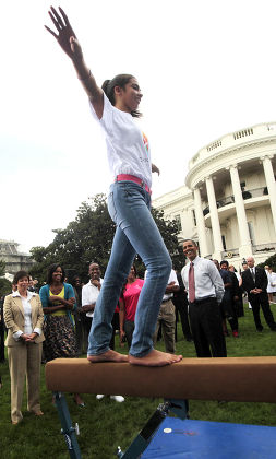 President Barack Obama R His Wife Editorial Stock Photo - Stock Image ...