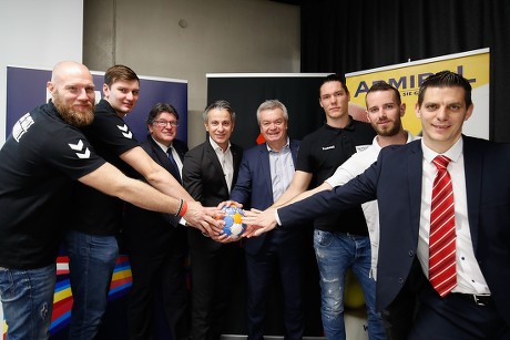 09012019 Handball Press Conference Pk Graz Editorial Stock Photo ...