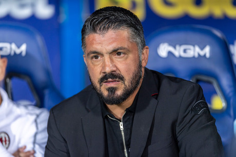 Ivan Gennaro Gattuso Coach Milan Editorial Stock Photo - Stock Image ...