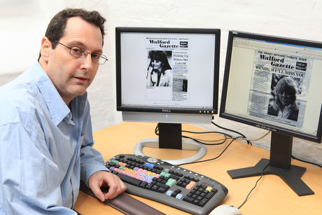 Larry Jaffee Americas Biggest Eastenders Fan Editorial Stock Photo ...