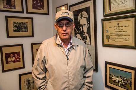 __COUNT__ Roberto Escobar, brother of Pablo Escobar, at home, Medellin ...