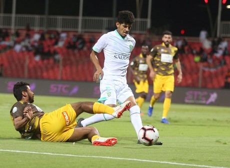 Ohod Player Mohamed Attia L Action Editorial Stock Photo - Stock Image ...
