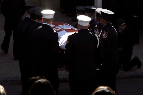 NYC Firefighter Steven Pollard Funeral, New York, USA - 11 Jan 2019 ...