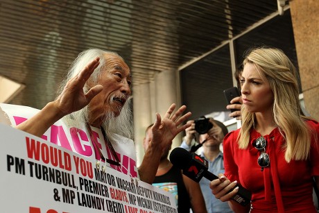 Sydney Activist Danny Lim L Speaks Editorial Stock Photo - Stock Image ...