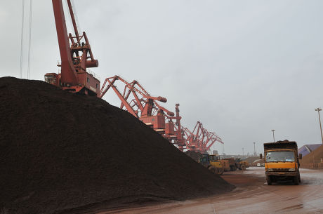 Iron Ore Storage Editorial Stock Photo - Stock Image | Shutterstock