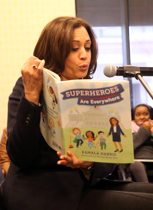 Kamala Harris 'Superheroes Are Everywhere' book tour, Los Angeles, USA ...