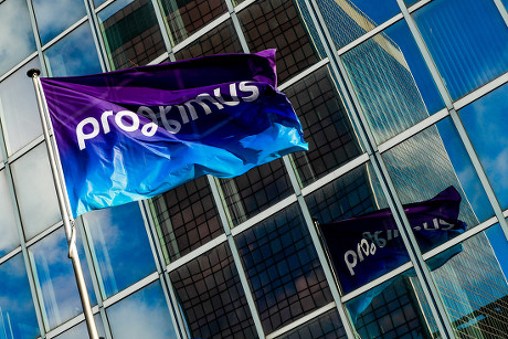 View Proximus Flag Front Proximus Tower Editorial Stock Photo - Stock ...