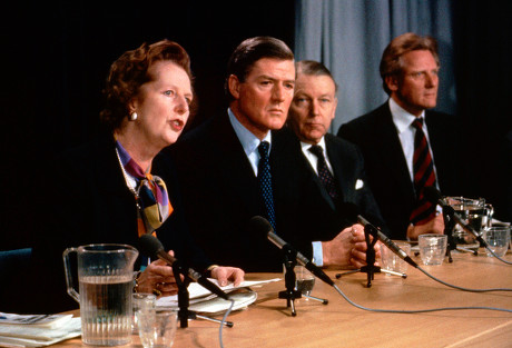 The Conservative Party Election Launch, UK - 1983 Stock Pictures ...