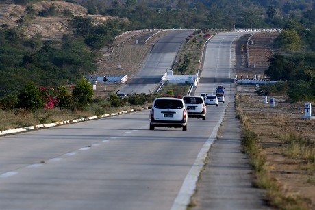 View Section Yangonmandalay Expressway Near Meik Editorial Stock Photo ...