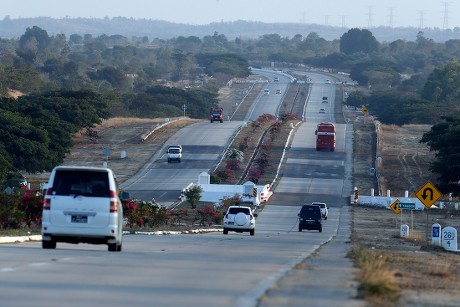 View Section Yangonmandalay Expressway Near Meik Editorial Stock Photo ...