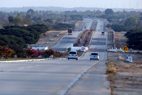 View Section Yangonmandalay Expressway Near Meik Editorial Stock Photo ...