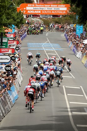 Riders Hit Finish Line On Final Editorial Stock Photo - Stock Image ...