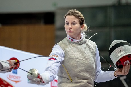 Russian Floret Fencer Inna Deriglazova C Editorial Stock Photo - Stock ...