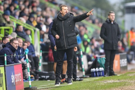 Forest Green Rovers Manager Mark Cooper Editorial Stock Photo - Stock ...