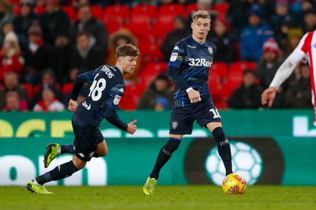 Leeds United Midfielder Jordan Stevens 48 Editorial Stock Photo - Stock ...