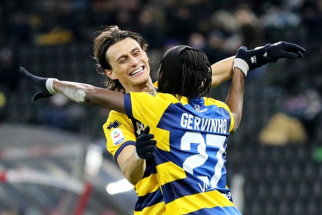 Parmas Roberto Inglese Jubilates After Scoring Editorial Stock Photo ...