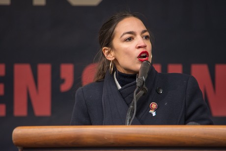 Congresswoman Alexandria Ocasiocortez Editorial Stock Photo - Stock ...