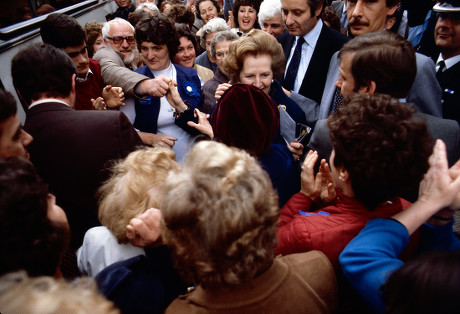 __COUNT__ Prime Minister Margaret Thatcher campaigning during 1983 ...