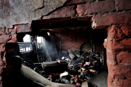 Indian Shop Owners Search Belongings Damaged Editorial Stock Photo ...