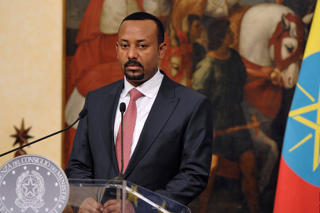 Ethiopian Premier Abiy Ahmed Editorial Stock Photo - Stock Image ...