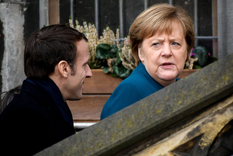 New Franco-German friendship treaty, Aachen, Germany - 22 Jan 2019 ...