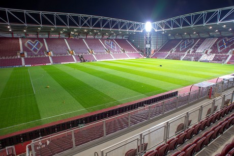 General View Inside Tynecastle Stadium Edinburgh Editorial Stock Photo ...