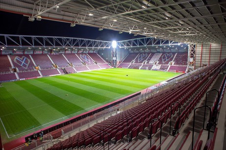 General View Inside Tynecastle Stadium Edinburgh Editorial Stock Photo ...
