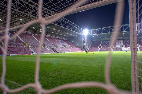 General View Inside Tynecastle Stadium Edinburgh Editorial Stock Photo ...
