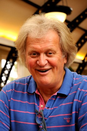 Tim Martin, owner of JD Wetherspoon, at the Imperial pub in Exeter, UK ...